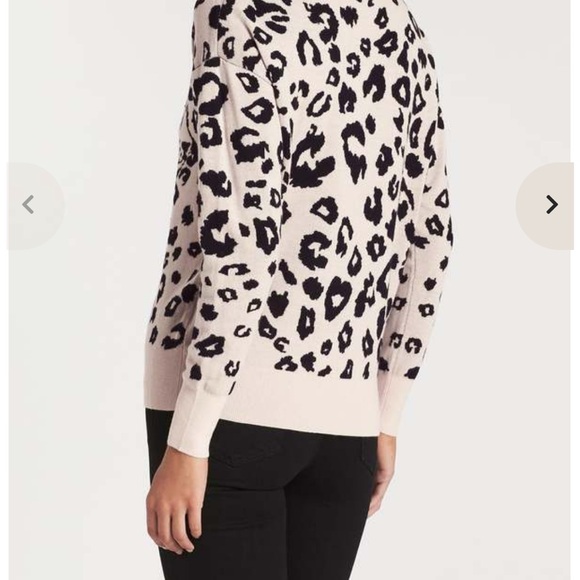 Rebecca Taylor | Sweaters | Rebecca Taylor Leopard Jacquard Pullover ...